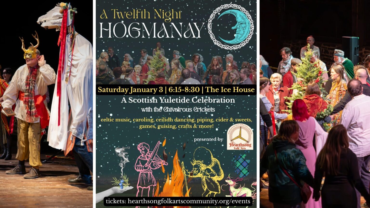 Bethlehem Twelfth Night Celebration Brings Hogmanay to the Ice House on ...