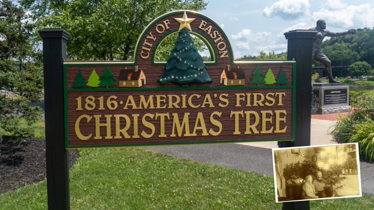 The First Christmas Tree: Easton or Bethlehem? It Depends. - Lehigh ...