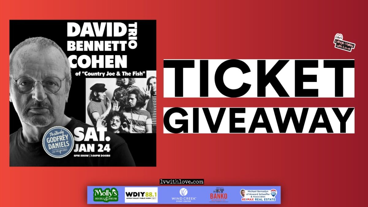 Win Tickets to the David Bennett Cohen Trio at Godfrey Daniels in Bethlehem