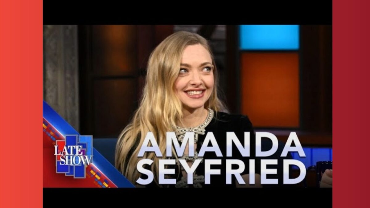 Amanda Seyfried’s Allentown “Community Calendar” on Colbert: Best Jokes ...